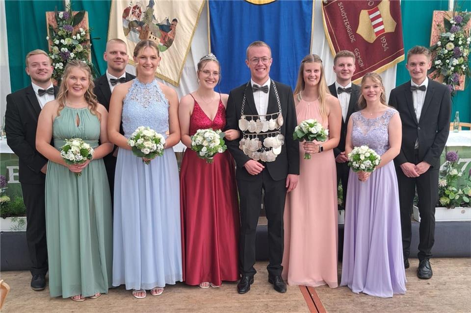 555 Jahre: Gemener Bürgerschützen feiern Jubiläum mit Sternmarsch