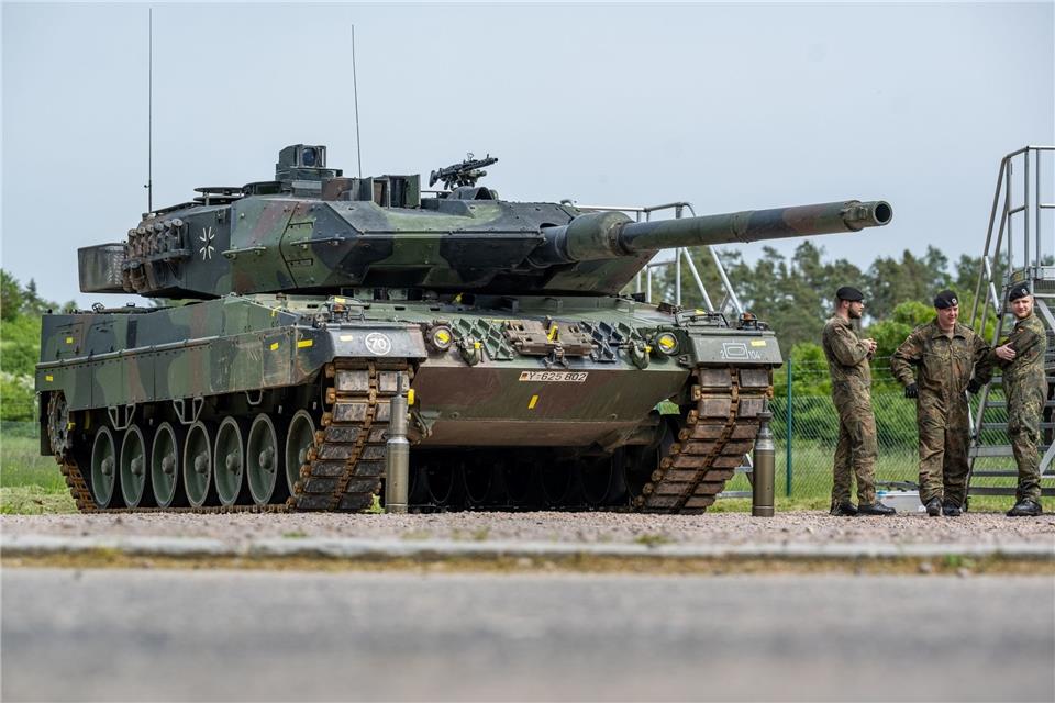 Bundeswehr erhält 18 neue Leopard-2-Panzer