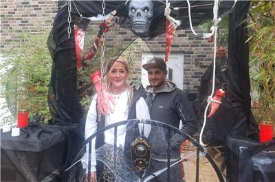 In Heidens Horrorhaus wird es an Halloween gruselig