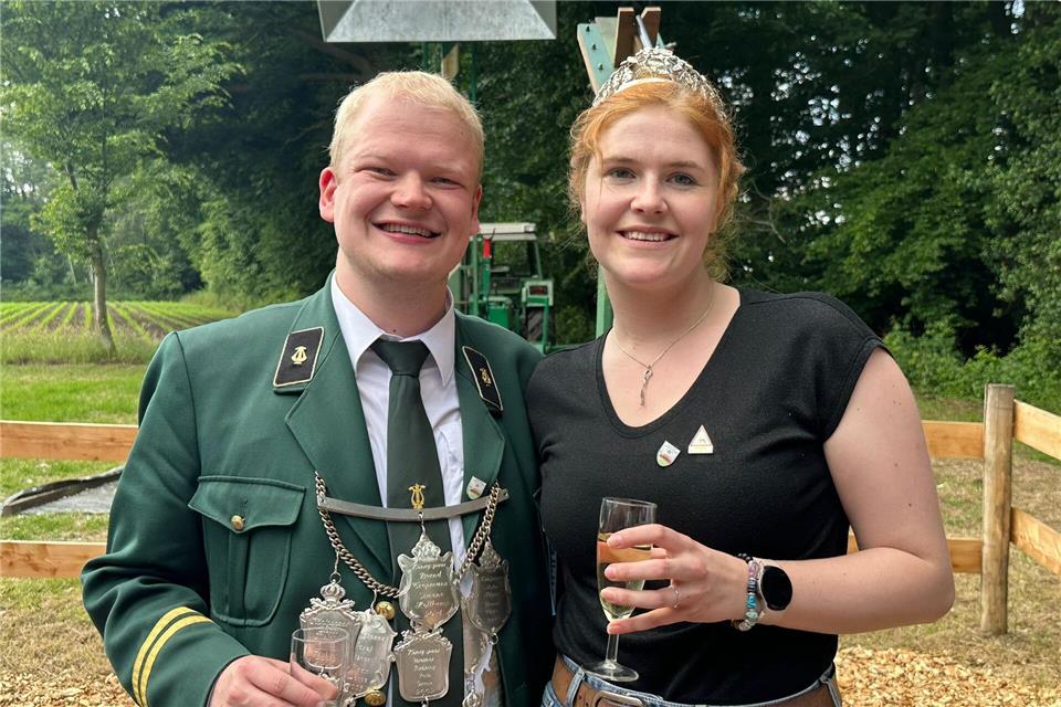 Steffen Könning ist König in Holthausen-Bleking