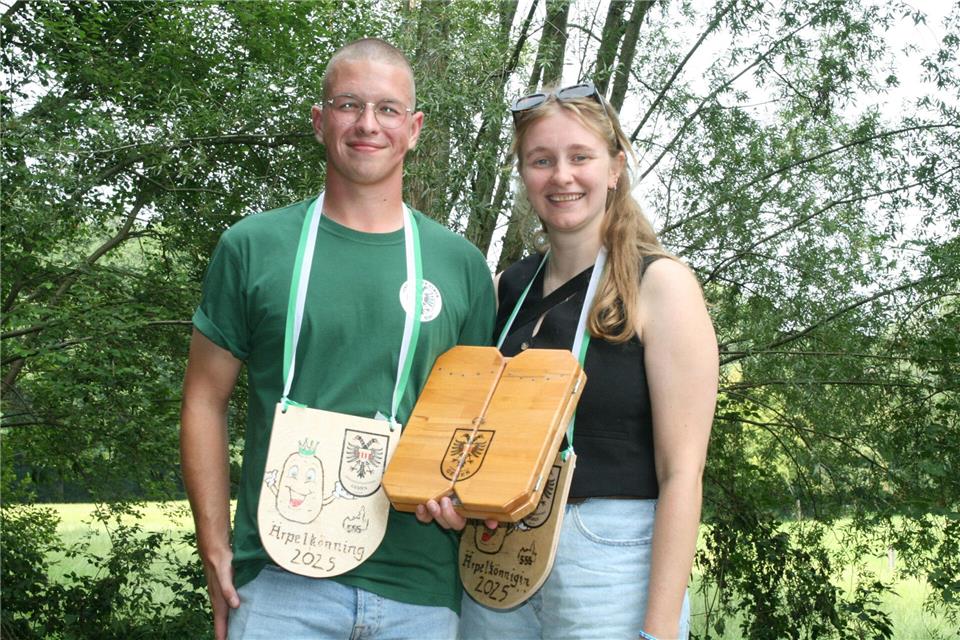 Tobias Storcks ist Ärpelkönning von Gemen